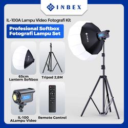 Promo INBEX Collapsible Lantern Softbox Paket Studio Lightstand Live ...