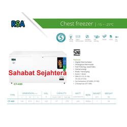 Jual Chest Freezer RSA CF 110 Box Freezer - Jakarta Timur ...