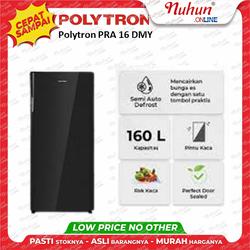 Promo POLYTRON Kulkas 1 Pintu Belleza Varia 160 liter PRA 16CRX Cicil 0 ...