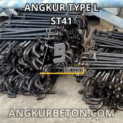 Jual Angkur Besi Beton 3/4 x 80 cm Angkur L Besi 19mm Anchor Bolt ...