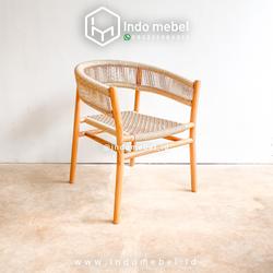 Jual Kursi Sofa Rotan Sintetis Loom | Kursi Teras anyaman tali rope ...