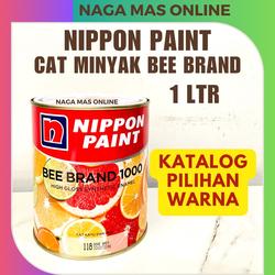 Jual Nippon Bee Brand 1000 / Cat Kayu & Besi Interior Exterior 1Kg ...
