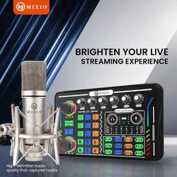 Promo MIXIO TL-18 48V PAKET Soundcard Mikrofon Live Streaming Premium ...