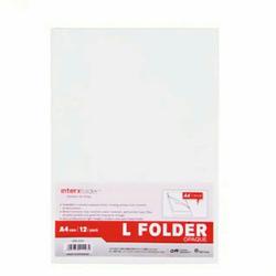 Jual Map L A4 CPP Motif Pasir / Map Plastik Bening Folder One (12 pcs ...