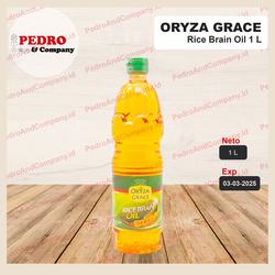 Jual ORYZA GRACE Rice Bran Oil 1 L / Minyak Goreng Beras bekatul 1 Litre - Jakarta Utara - Green ...