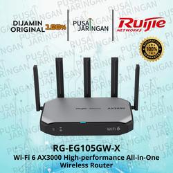 Promo Ruijie RG-EG105GW-X Wi-Fi6 AX3000 High-performance All-in-One ...