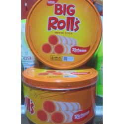 Jual Richeese Nabati Big Rolls 191g-Astor Keju Kaleng-Cemilan-Wafer ...