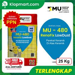 Jual Mortar Utama MU-480 RenoFix Perekat Keramik di Atas Keramik 25kg ...