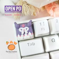 Jual artisan keycaps + pompompurin keycap + Mechanical keyboard ...