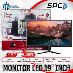 Promo SPC OFFICE MONITOR LED Monitor SPC SM-19HD 19 inch Cicil 0% 3x ...