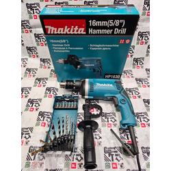 Jual Mesin Bor Tangan Beton Tembok Kayu Besi 13mm Makita HP1630 - Jakarta Barat ...