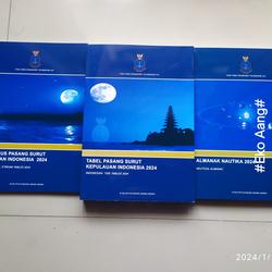 Promo Buku PASUT 2024, Tabel Pasang Surut, Tabel Arus Pasang Surut, Almanak - Jakarta Utara ...
