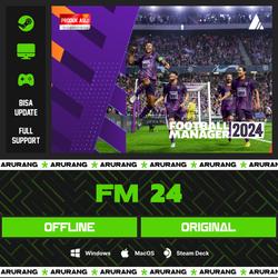 Promo Football Manager 2024 PC ORIGINAL / FM 24 / FM 2024 PC WITH MEGAPACK - DL5GB PROMO - Kota ...