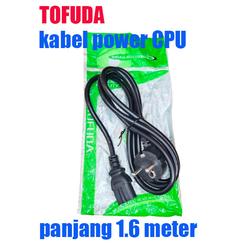 Jual Socket Kabel Power AC male 3 Lubang Pin PSU Komputer PC CPU ...
