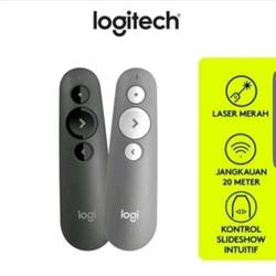 Promo Logitech R500s Remote Pointer Presentasi Wireless Laser Merah ...