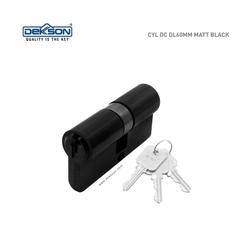 Jual CYLINDER DEKKSON CYL DC KK DL60MM MATT BLACK Silinder Kunci Hitam 6 Cm - Jakarta Barat ...