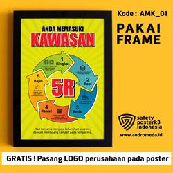 Jual Safety Poster K3 : 5R Di Warehouse_60x80 cm - Kota Bandung ...