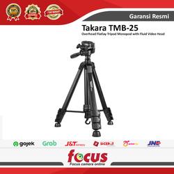 Promo Takara TMB-25 Overhead Flatlay Tripod Monopod with Fluid Video Head - Jakarta Barat ...