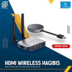 Jual HAGIBIS WIRELESS VIDEO HDMI TRANSMITTER RECEIVER EXTENDER DISPLAY ...