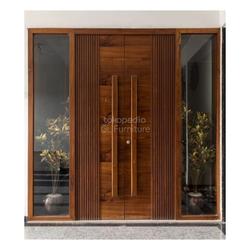 Jual pintu rumah rustic Industrial, pintu rumah kayu rustic, pintu kayu ...