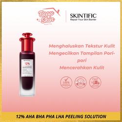 Promo SKINTIFIC 12% AHA BHA PHA LHA Peeling Solution 30ml - Serum Exfoliasi Wajah Mencerahkan ...