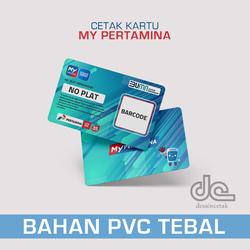Jual Cetak kartu qr code pertamina bahan pvc tebal 0.76 - Desain 1 - Kota Bandung ...