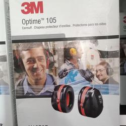 Jual Peltor Earmuff 3M series H10A Optime 105 Earplug alat penutup ...