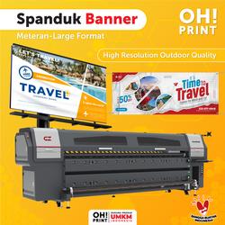 Jual cetak spanduk flexy banner / Print flexi baliho / backdrop billboard - Flexi 280 gsm ...