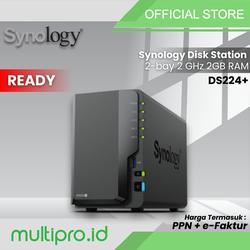 Promo Synology DS224+ DiskStation 2-BAY NAS Server Storage Cloud DS 224 ...