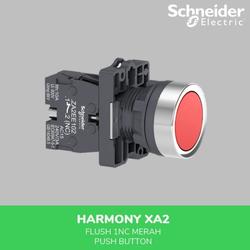 Promo Schneider Electric Push Button Flush 22mm 1NC Merah - XA2EA42 ...