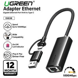 Jual UGREEN Adapter USB to Lan RJ45 Ethernet Network Speed 100 - 1000 ...