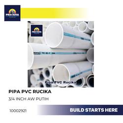 Promo Pipa PVC 3/4" inch RUCIKA WAVIN AW (per batang) - Jakarta Barat ...