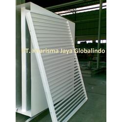 Jual Grille Louver Ruang Genset/ Grille Louvre Intake Discharge ...