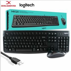 Promo Logitech MK120 Combo Keyboard dan Mouse Kabel USB - Jakarta Timur - Logitech Official ...