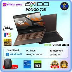 Promo LAPTOP AXIOO PONGO 725 | i7 12650H 16GB 512GB RTX2050 4GB WINDOWS ...