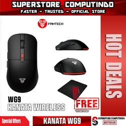 Promo Fantech KANATA Mouse Gaming Wireless RGB Macro VX9 VX9S - KANATA S WIRED, Hitam - Jakarta ...