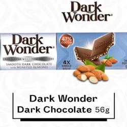 Jual DARK WONDER ALMOND CHOCOLATE ISI 10 PCS / DARK WONDER CHOCOLATE ...