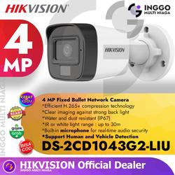 Jual DS-2CD1043G2-LIU - HIKVISION IP CAMERA 4MP DUAL LIGHT BULLET AUDIO - Jakarta Barat - Maxpro ...
