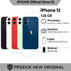Jual Apple iPhone 12 128 GB Garansi Resmi iBox Apple Indonesia - Hitam ...