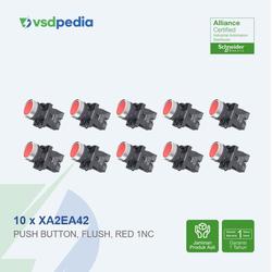 Promo Schneider Electric Harmony XA2 PushButton Flush 22mm 1NC Merah XA2EA42 - Jakarta Timur ...