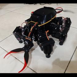 Jual Robot Case Hexapod DIY, Servo MG995, Rangka Spider Arduino, ATmega ...