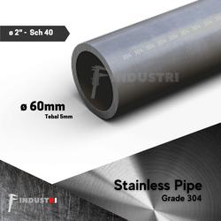 Jual Pipa stainless Sch 20 ukuran 2"inch / Pipe SS304 Sch20 - Jakarta ...