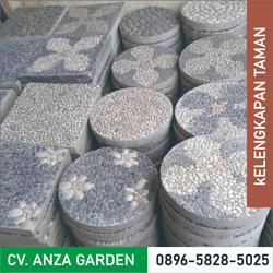 Jual batu stepping stone pijakan taman free coating murah mulai dari ...