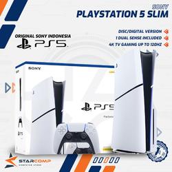 Promo Sony Playstation 5 Slim Indo Disc Digital Edition PS5 Resmi Sony ...