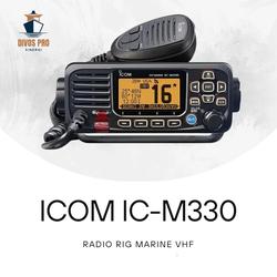 Jual Icom IC-M330 Rig Marine VHF Baru ICM330 Radio Komunikasi Kapal ...
