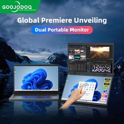 Promo GOOJODOQ 15,6" FHD 1080P Portable Monitor for Office/Gaming ...