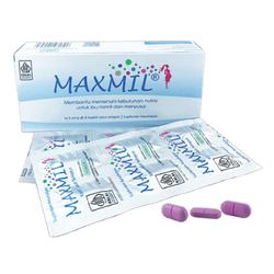 Jual MAXMIL MULTIVITAMIN IBU HAMIL MENGANDUNG 18 VITAMIN - Kota ...