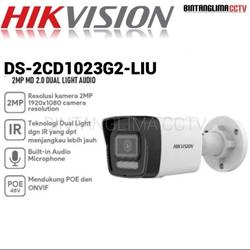 Jual DS-2CD1023G2-LIU - HIKVISION IP CAMERA 2MP DUAL LIGHT BULLET AUDIO - Jakarta Barat - Maxpro ...