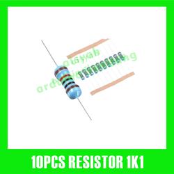 Jual [CNC] 10X RESISTOR 1K 1KOHM 1/4W 1% METAL FILM - Kota Bandung ...