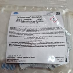 Jual HACH 2105569, DPD Free Chlorine Reagent Powder Pillows, 10 mL, pk ...